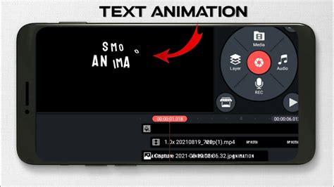 Smooth Text Animation In Kinemaster Kinemaster Text Animation Youtube
