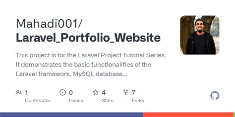 GitHub Mahadi001 Laravel Portfolio Website This Project Is For The