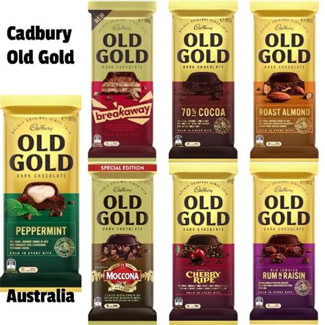 Jual Cadbury Old Gold Dark Chocolate Peppermint G Coklat Cadbury Australia Halal Peppermint