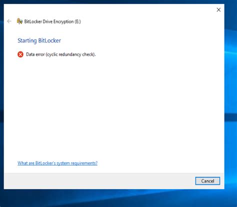 error trying to turn on bitlocker microsoft community hub