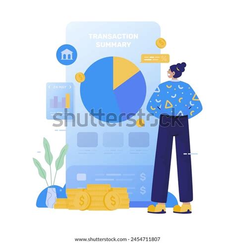 7 Detailed Summary Bank Transactions Stock Vectors And Vector Art