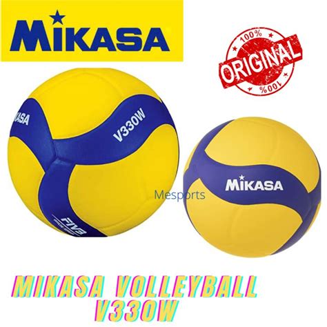 ORIGINAL MIKASA VOLLEYBALL V330W/HIGH QUAITY/READY STOCK | Lazada
