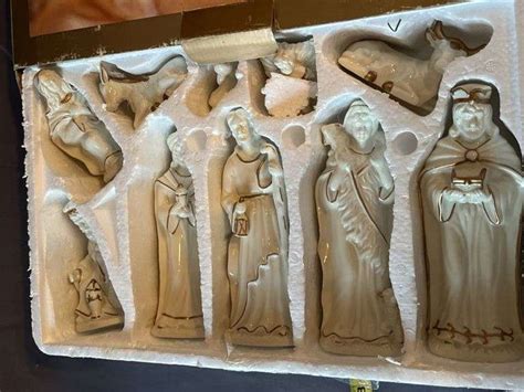 Porcelain Nativity Set Metzger Property Services Llc