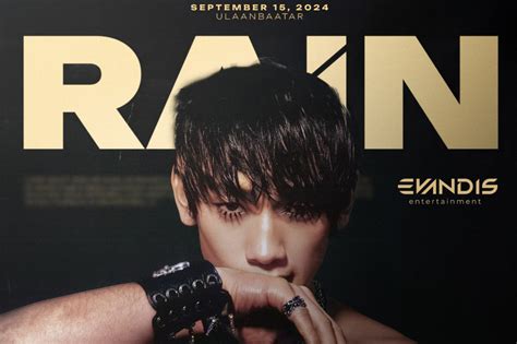 Rain ий тоглолтын тасалбар худалдаанд гарлаа
