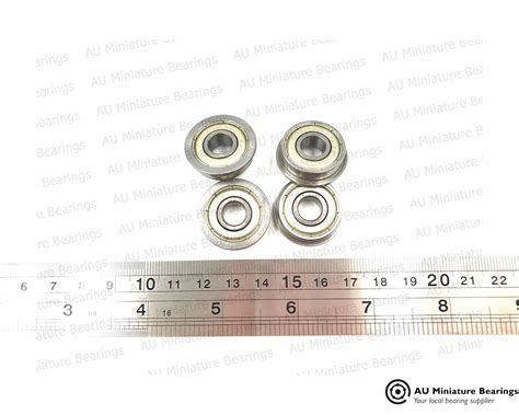 F X X Mm F ZZ Flanged Bearing