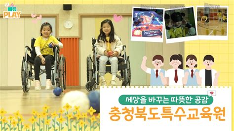 세상을 바꾸는 따뜻한 공감 충청북도특수교육원 L 충북 에듀play ㅣ충북교육뉴스 Youtube