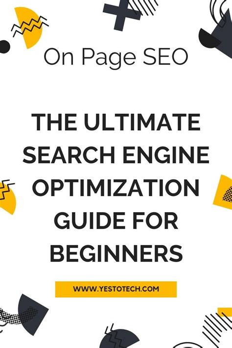 On Page Seo The Ultimate Search Engine Optimization Guide For Beginners