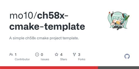 GitHub Mo10 Ch58x Cmake Template A Simple Ch58x Cmake Project Template