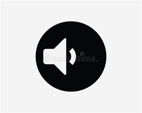 Speaker Low Volume Sign Icon Sound Symbol Stock Illustrations 263