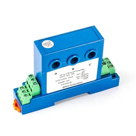 Three Phase Ac Current Transmitter To 4 20ma 0 10v 0 5v Rs485 3 Phase