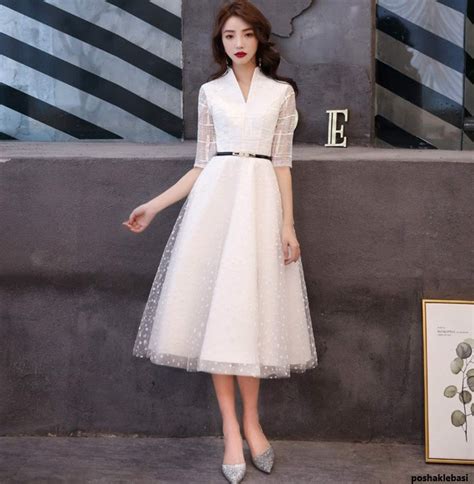 مدل لباس های مجلسی زنانه سفید