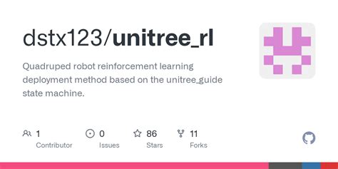 GitHub Dstx Unitree Rl Quadruped Robot Reinforcement Learning Deployment Method Based On