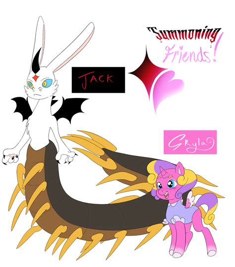 Summoning Friends Skyla And Jack By Aztrial On Deviantart