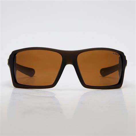 Shop Liive The Edge Polarised Sunglasses In Matt Beer Fast Shipping