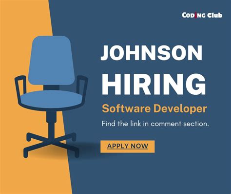 Coding Club On Linkedin Codingclub Hiring Johnson Dsa Javafsd Internship Placement