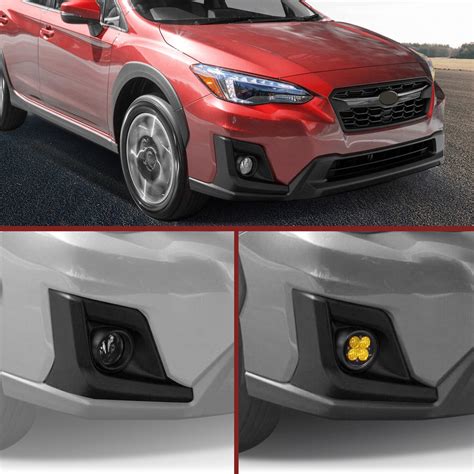 Subaru Crosstrek For 2018 2020 Fog Light Lamp Bezel Cover Left And Right