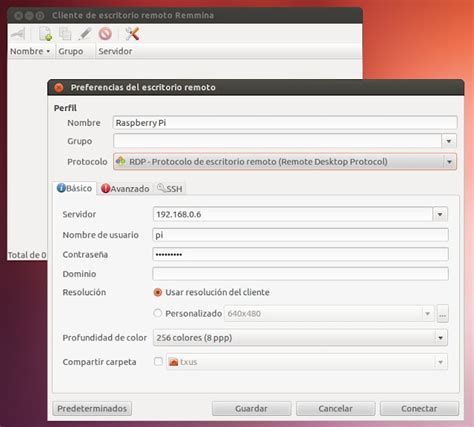 El Blog De Asturel Escritorio Remoto De Raspberry Pi