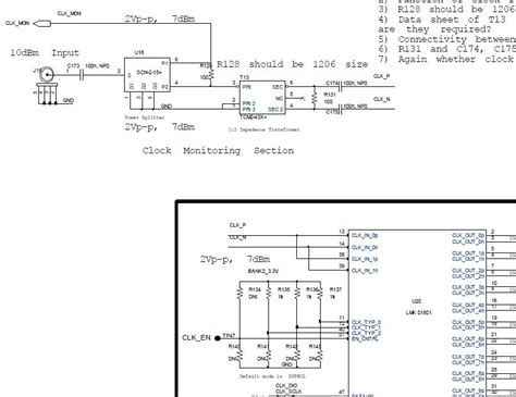 LMK CAN TWO TWO CLOCK INPUTS OF LMK BE DRIVEN BY SINGLE DIFFERENTIAL SINUSOIDAL