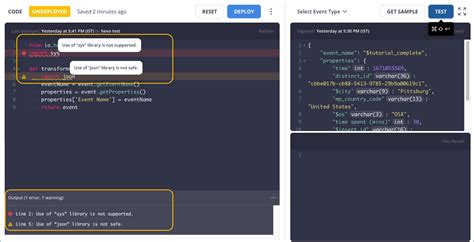 python code based transformations hevo data