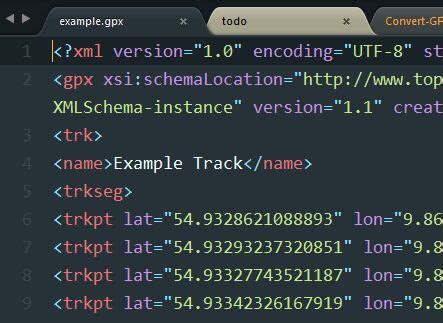 Convert GPS Data To GPX Using JavaScript And JQuery Gpxmake Jquery Converter Data