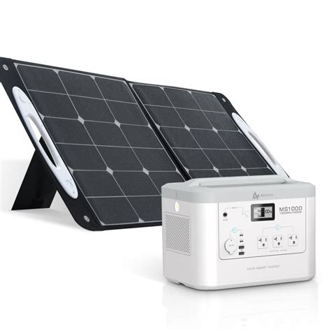 【地震 停電安心】ポータブル電源 1000wh ソーラーパネル 100w セット 車中泊 アウトドア キャンプ用品 防災グッズ（ポータブル電源