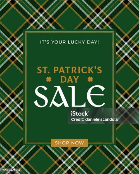 성 패트릭의 날 판매 광고 배너 전단지 및 전단지에 대한 배경 3월에 대한 스톡 벡터 아트 및 기타 이미지 3월 St Patricks Day 가격 Istock