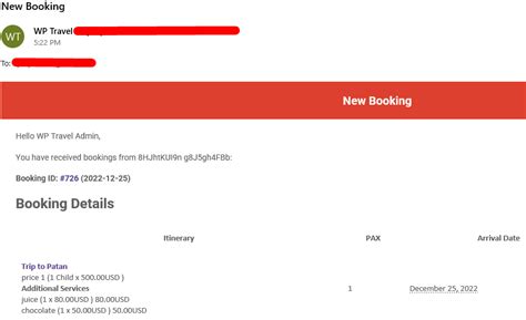 Modify Default Email Templates WP Travel