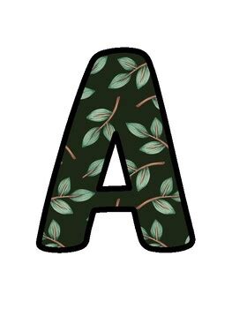 Forest Bulletin Board Décor Kit Forest Letters Forest Door Décor