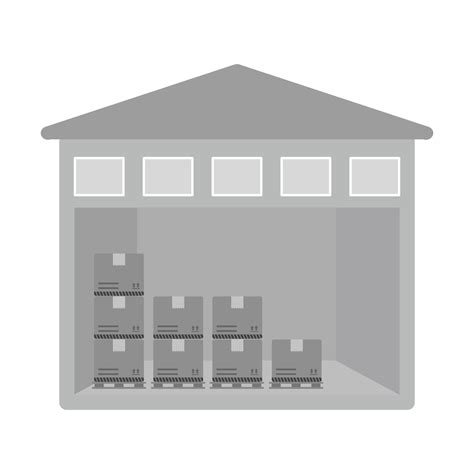 Storage Unit Flat Greyscale Icon 15671791 Vector Art At Vecteezy