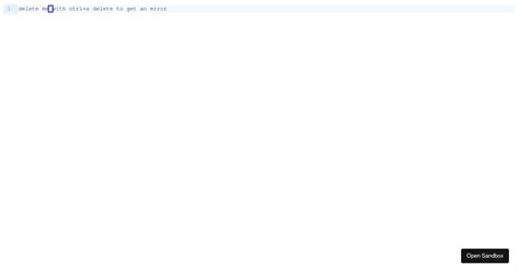 React Codemirror Range Error Codesandbox