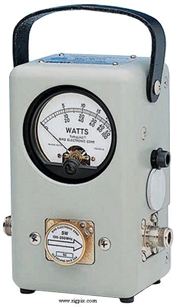 Rigpix Database Rf Measuring Gear Bird 43 Thruline