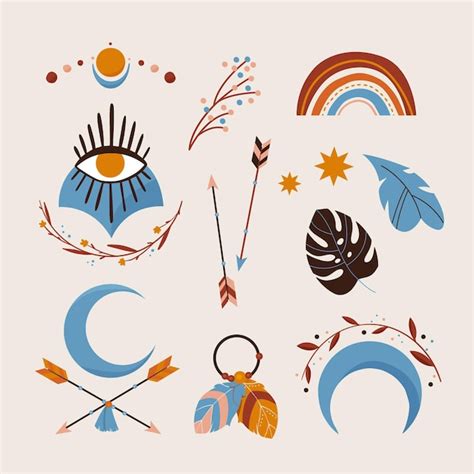 Boho Design Elements Vectors And Illustrations For Free Download Freepik