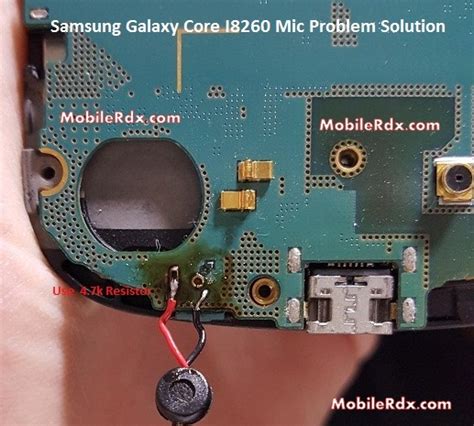 Samsung Galaxy Core I Mic Problem Jumper Solution