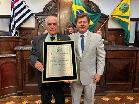 Evaristo Rodriguez Gonzalez Recebe Título De Cidadão Bauruense”
