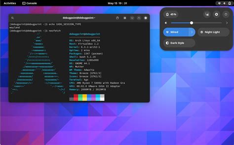 Gnome Arch Linux