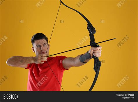 Man Bow Arrow Image Photo Free Trial Bigstock