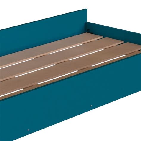 Cama Auxiliar Infantil Para Colchão 78x188cm Infix C06 Azul Mpozenato