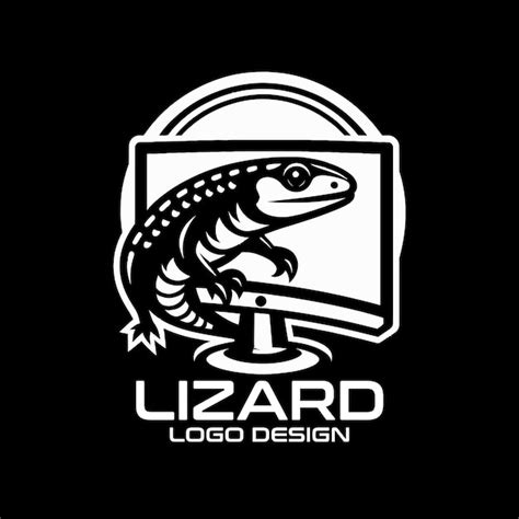 Premium Vector Lizard Vector Logo Design
