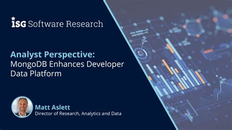 Mongodb Enhances Developer Data Platform Isg Software Research