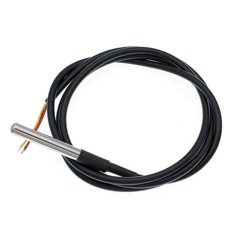 Ds18b20 Stainless Steel Package 1 Meter Waterproof Temperature Sensor