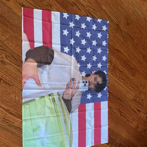 Ateez Members Bi Flag Banner Ateez Group Photo Kpop Bisexual Flag Tapestry Ateez Kpop Pride