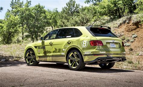 Bentley Bentayga Turut Catat Rekod Dalam Pikes Peak International Hill