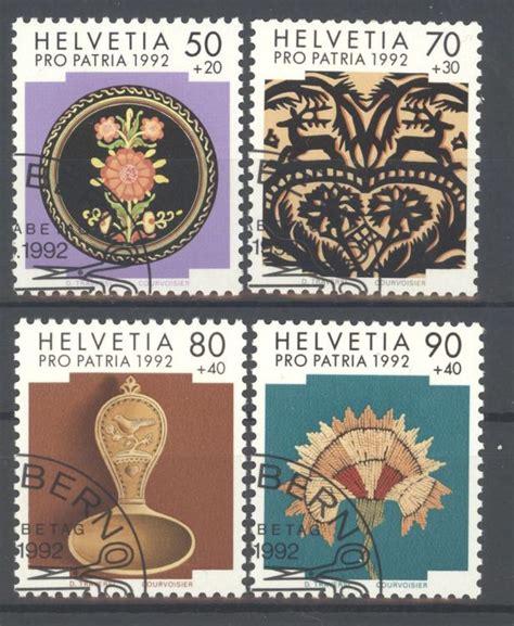 Pro Patria 1992 ET Gummiert Kaufen Auf Ricardo