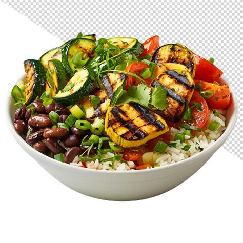 Premium Psd Grilled Vegetable Salad