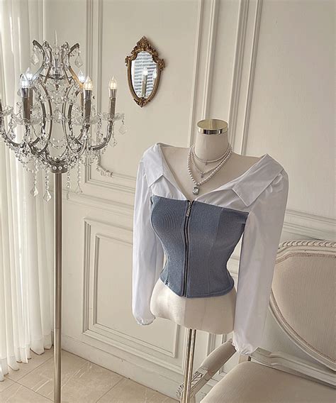 여리여리러블리💜넘예쁨~ 로시퍼 오프숄더 니트블라우스 결혼식 하객룩 데이트룩 파티룩 브라이덜샤워 행사룩 셀프웨딩 돌잔치룩 크롭티 봄옷 봄니트 크롭니트 크롭가디건 오프숄더