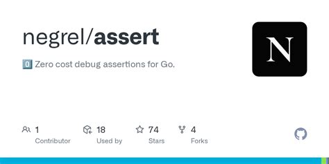 Github Negrelassert 0️⃣ Zero Cost Debug Assertions For Go
