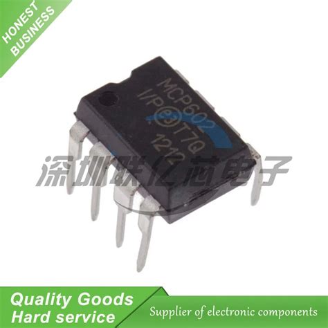 5pcs Mcp602 I P Mcp602 Dip Operational Amplifier New Original In