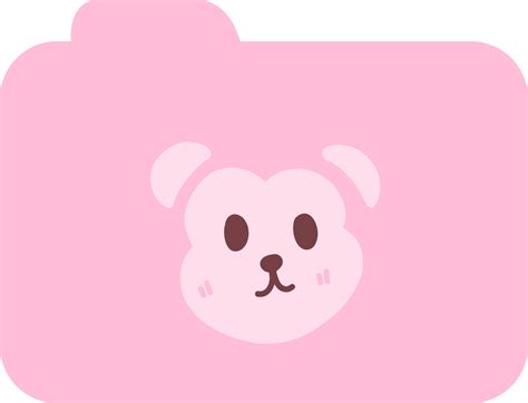 Cute Cartoon Folder 37152669 Png
