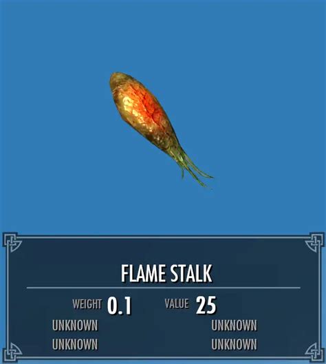 Flame Stalk Legacy Of The Dragonborn Fandom