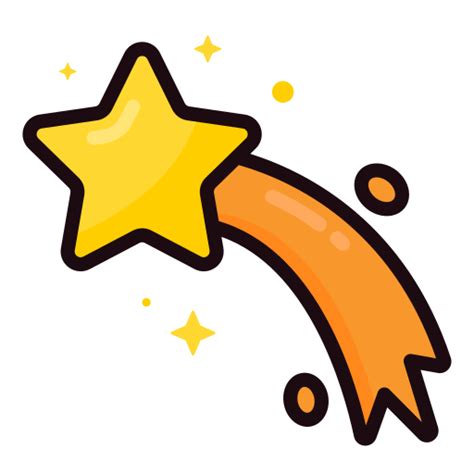 Estrella Fugaz Iconos Gratis De Naturaleza